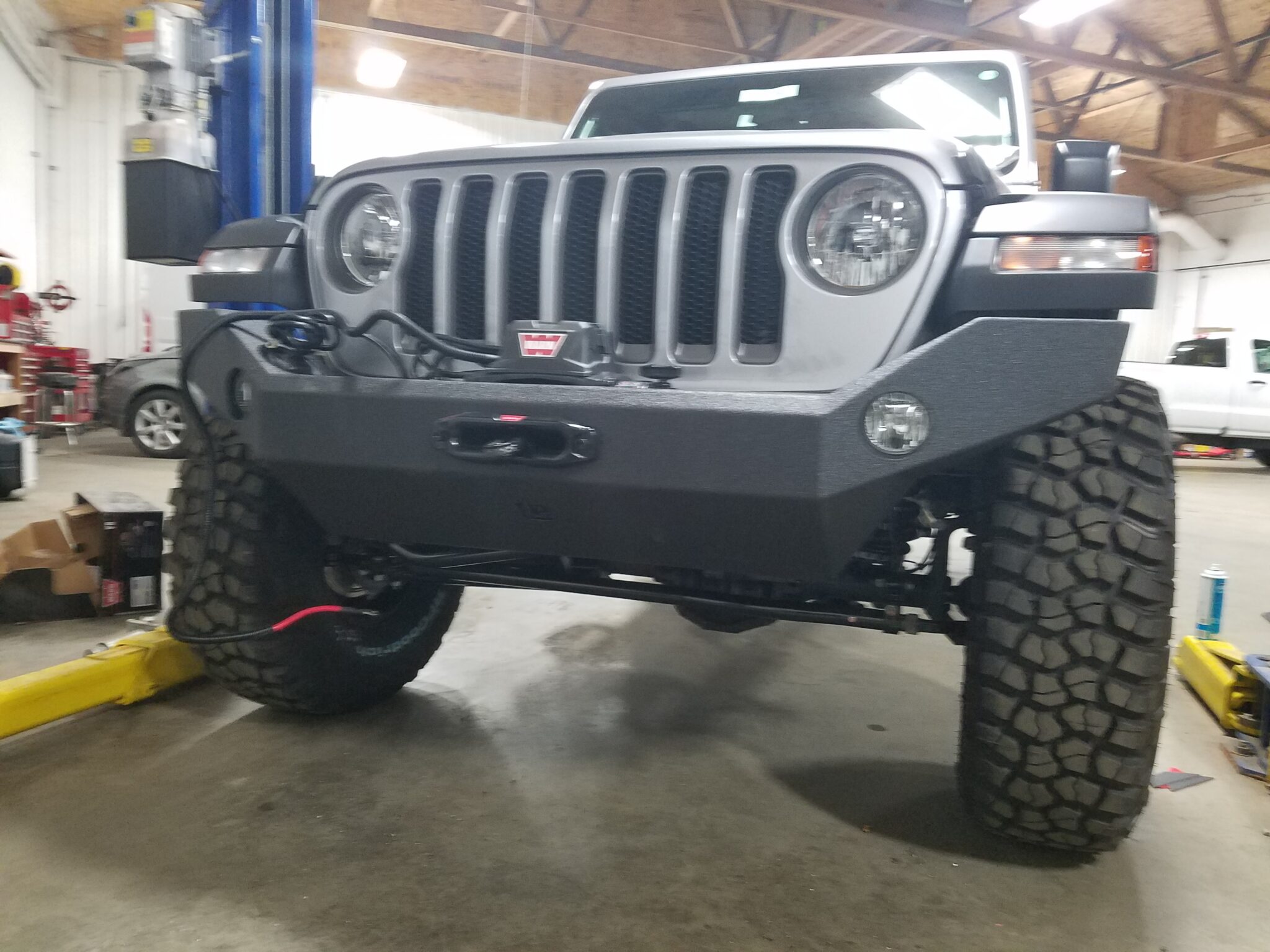 2018-2023 JL Jeep Front Full Width Bumper Rubicon and Gladiator Rubicon ...